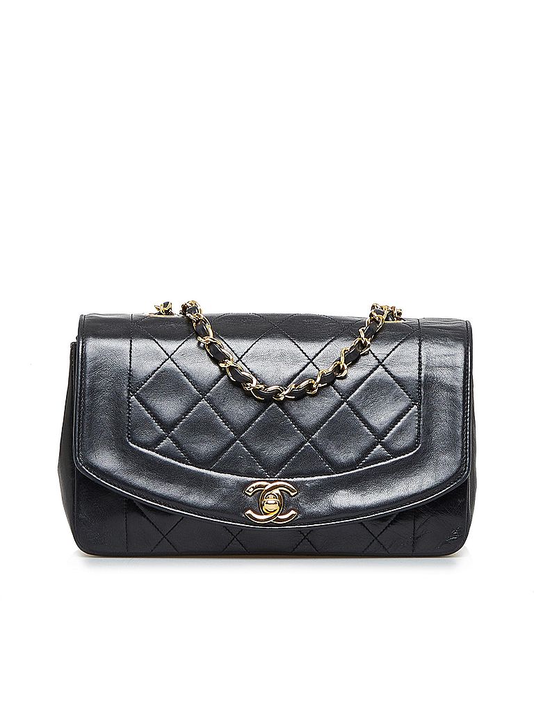 Chanel 100% Leather Black Diana Flap Crossbody Bag One Size - 28% off ...