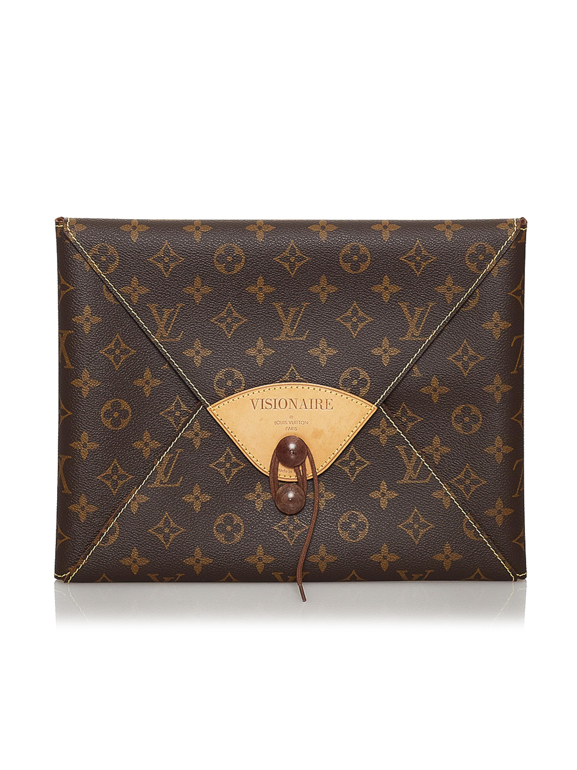 Louis Vuitton 100% Canvas Brown x Visionaire Monogram 18 Fashion ...