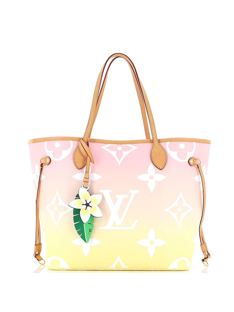 Louis Vuitton 100% Coated Canvas Multi Color Neverfull NM Tote By The ...