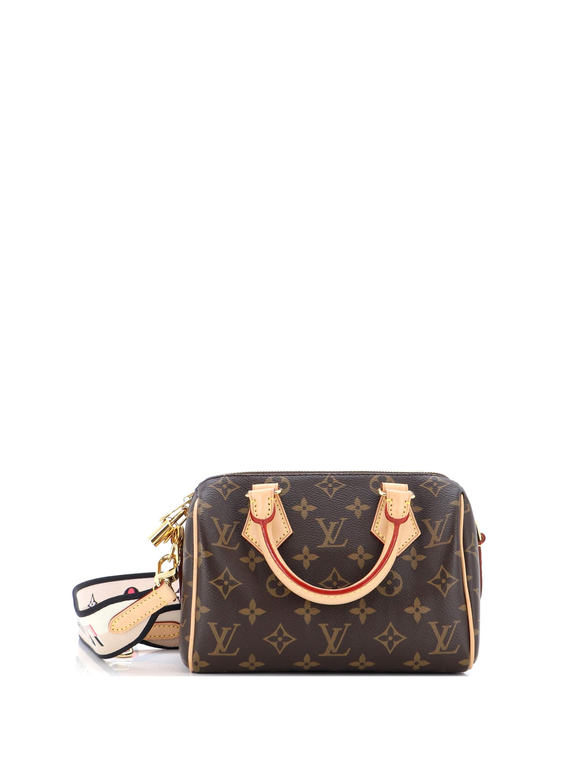 Louis Vuitton 100% Coated Canvas Brown Speedy Bandouliere Bag Monogram Canvas 20 One Size - -48% ...