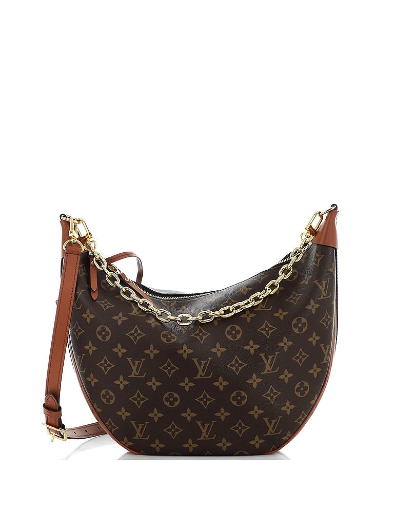Louis Vuitton 100% Coated Canvas Brown Loop Hobo Reverse Monogram Canvas One Size - -34% off ...