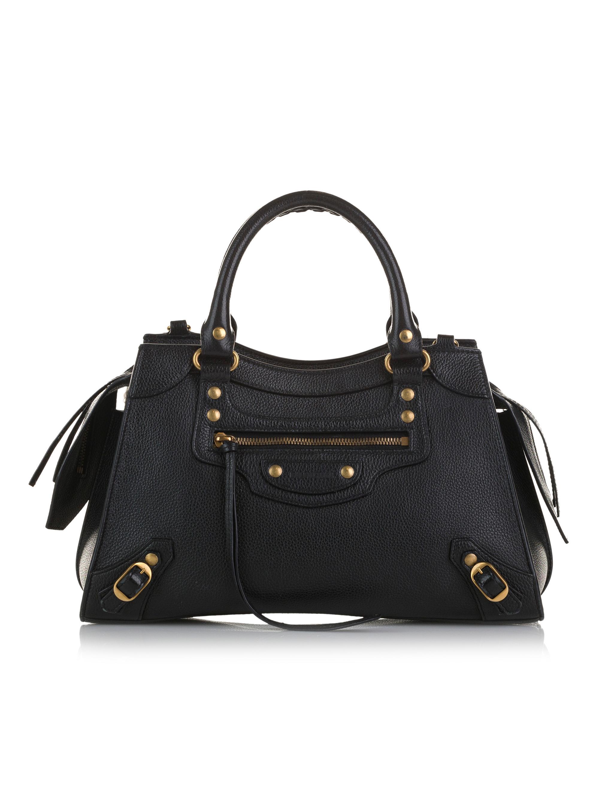 Balenciaga 100% Leather Black Motocross Neo Classic One Size - 35% off | thredUP