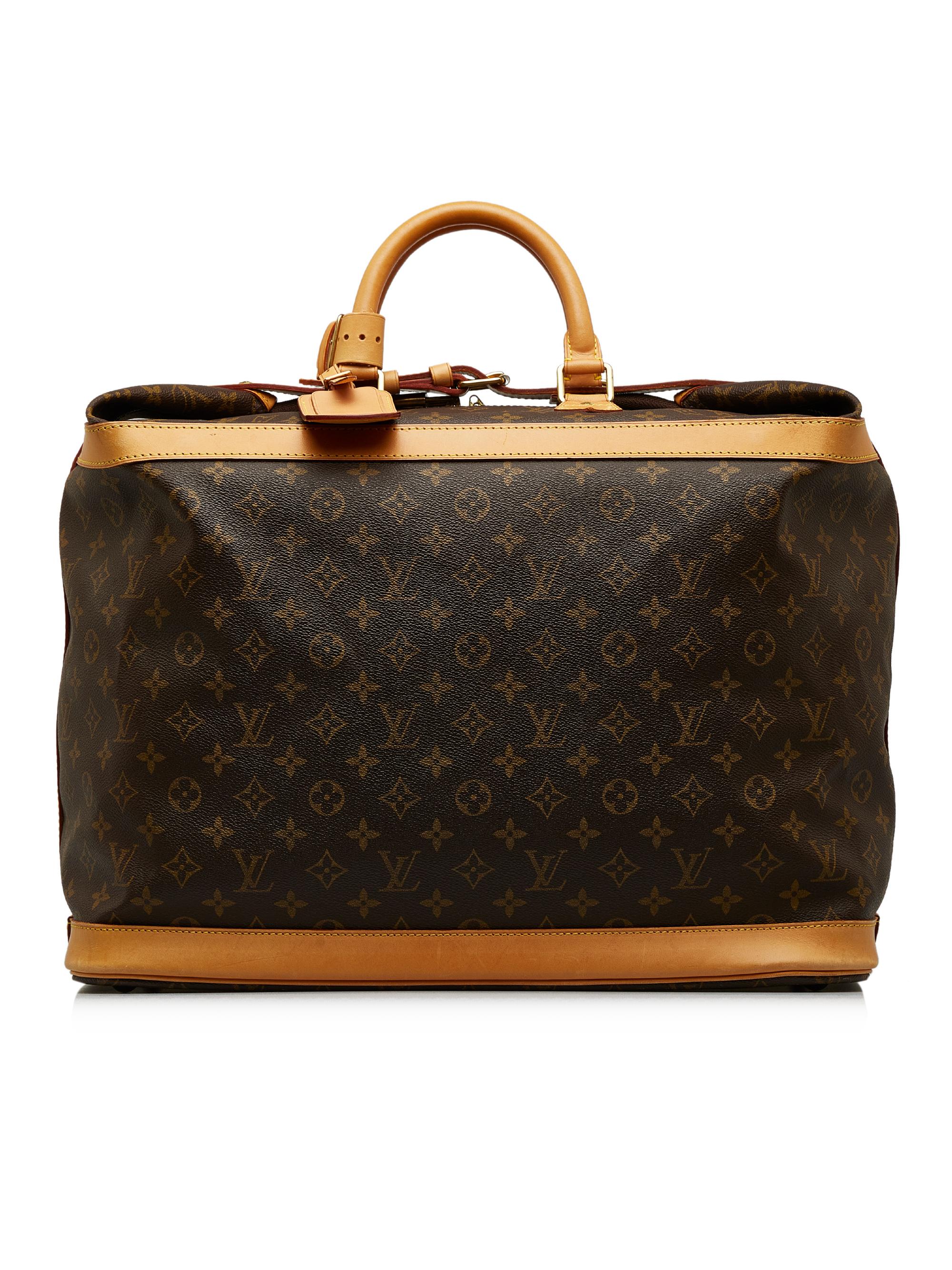 Louis Vuitton 100% Coated Canvas Brown Monogram Cruiser 45 One Size ... Louis Vuitton 100% Coated Canvas Brown Monogram Cruiser 45 One Size ...