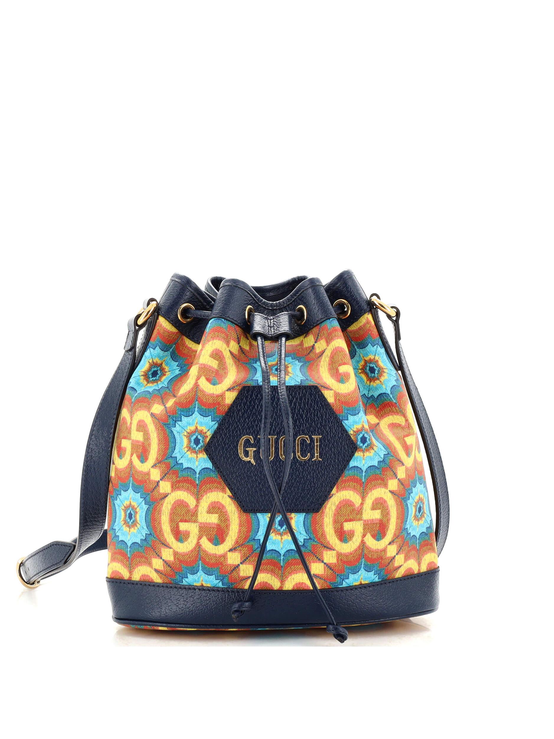 Gucci 100% Coatead Canvas 100 Ophidia Bucket Bag Limited Edition Coated Canvas One Size - 16% ...
