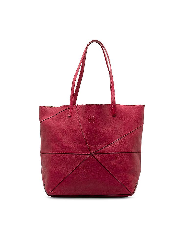 Loewe 100% Leather Pink Lia Origami Tote Bag One Size - 23% off | ThredUp
