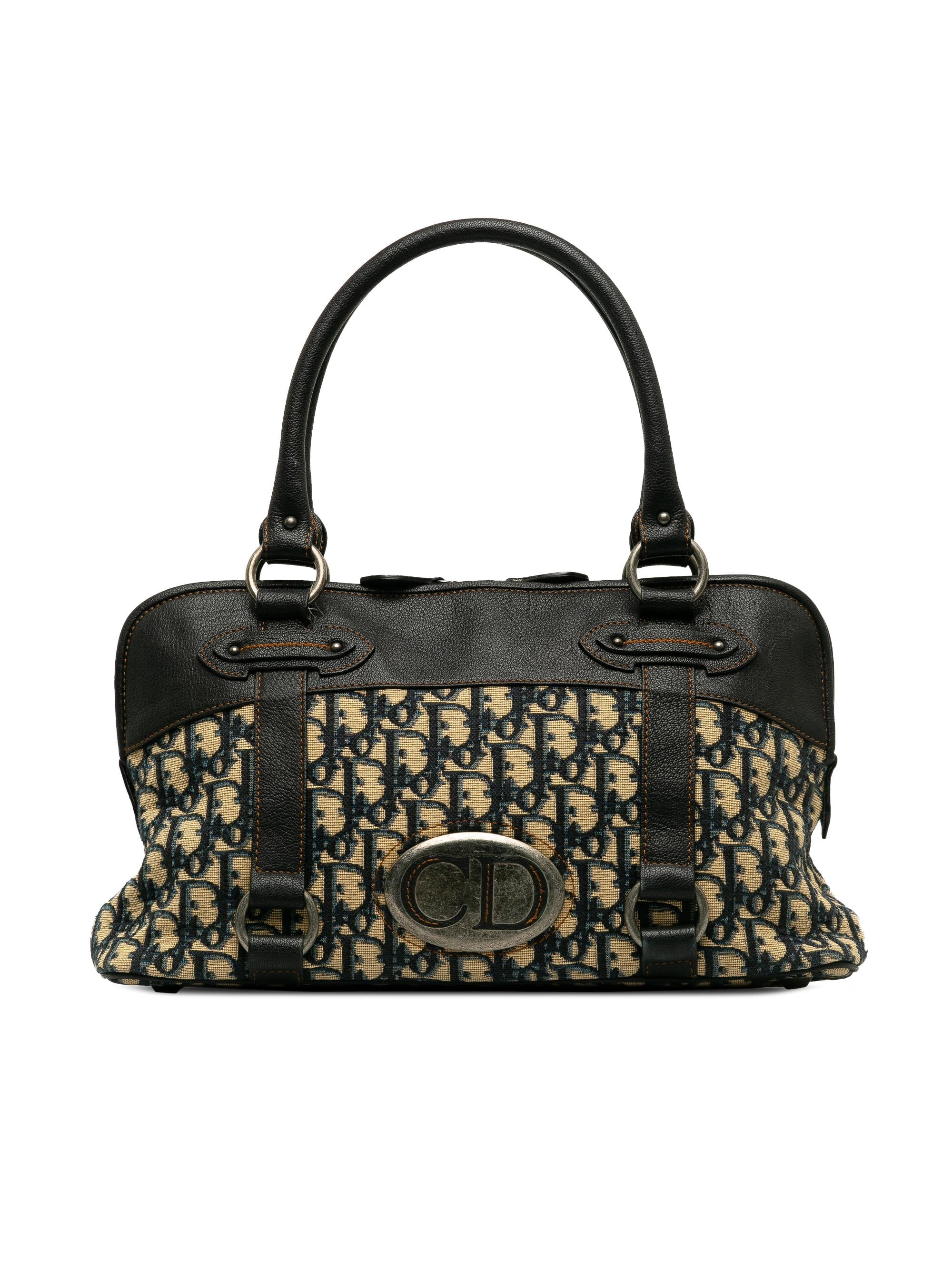 Dior 100% Canvas Brown Oblique Handbag One Size - 51% off | ThredUp