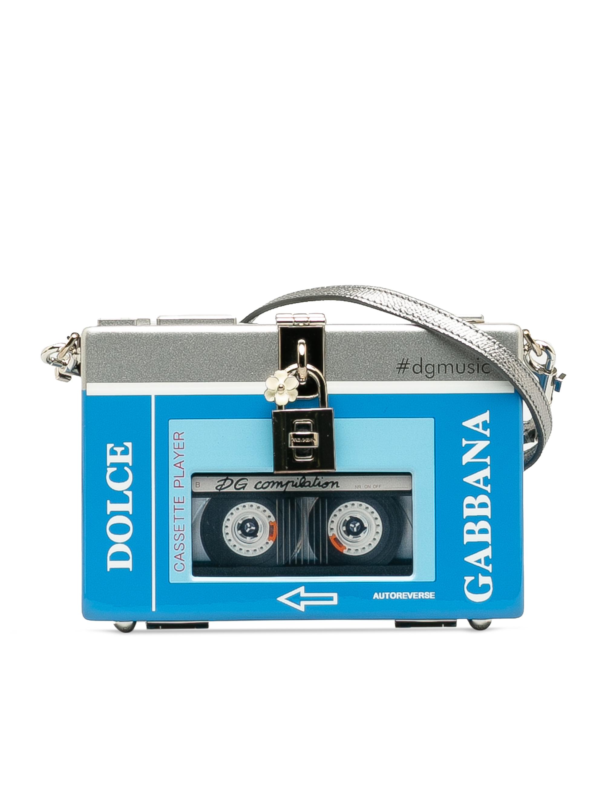 Dolce & Gabbana 100% Pvc Blue Walkman Box Crossbody Bag One Size - 68% ...