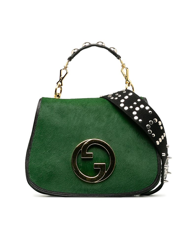 Gucci 100% Other Green Medium Pony Hair Blondie Flap Bag One Size - 42% ...