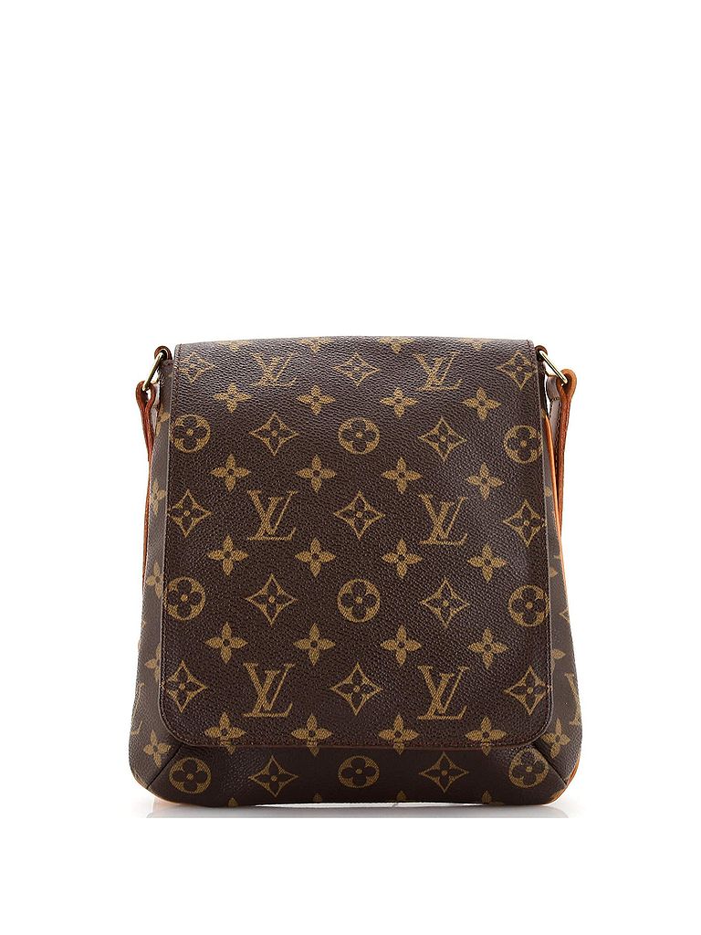Louis Vuitton 100% Coatead Canvas Brown Musette Salsa Handbag Monogram Canvas PM One Size - 16% ...