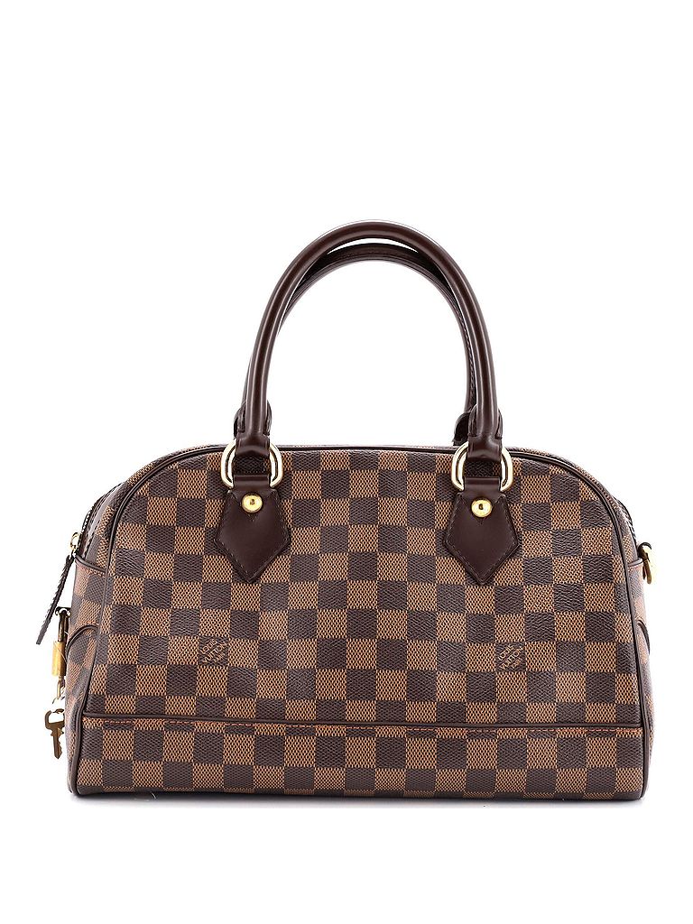 Louis Vuitton 100% Coatead Canvas Brown Duomo Boston Bag Damier One Size - 9% off | ThredUp
