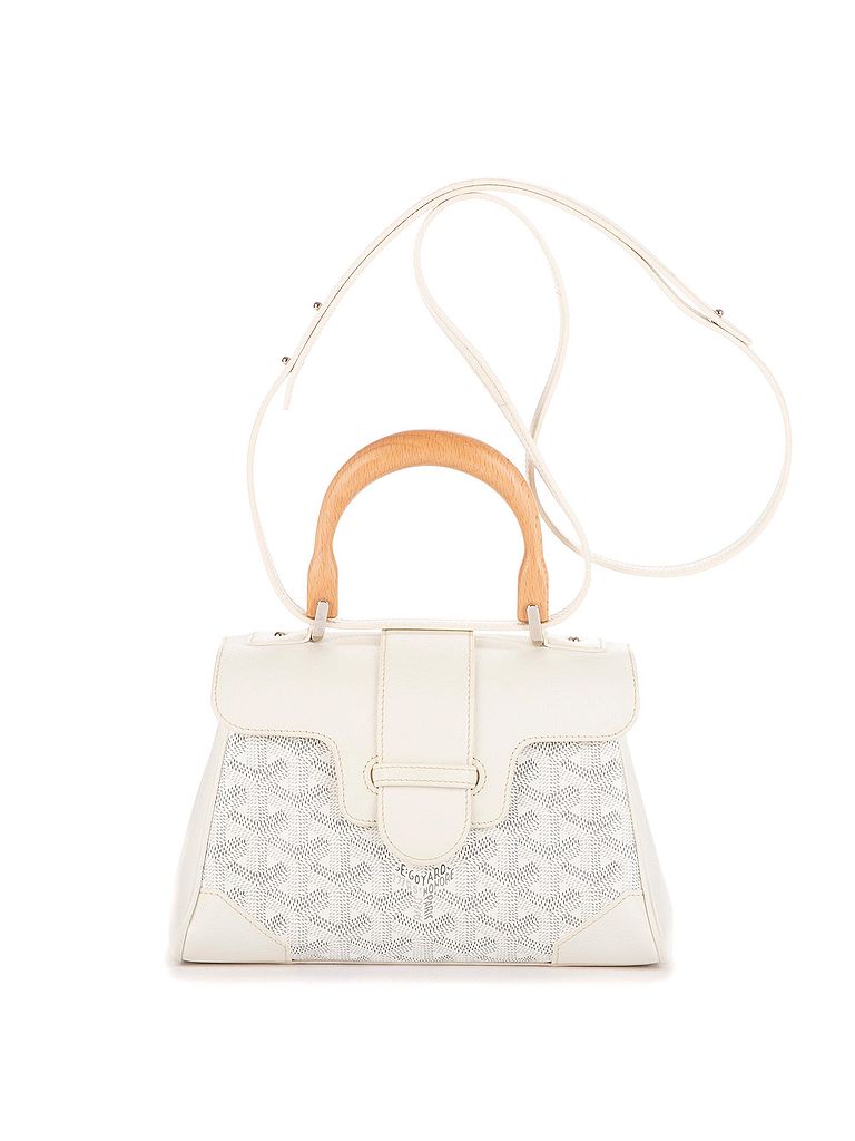 Goyard White Saigon mini One Size - 19% off | ThredUp