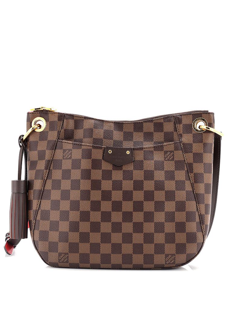Louis Vuitton 100% Coatead Canvas Brown South Bank Besace Bag Damier One size - -32% off | ThredUp