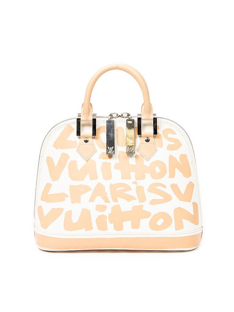 Louis Vuitton White Ltd. Ed. Stephen Sprouse Graffiti Alma MM One size ...