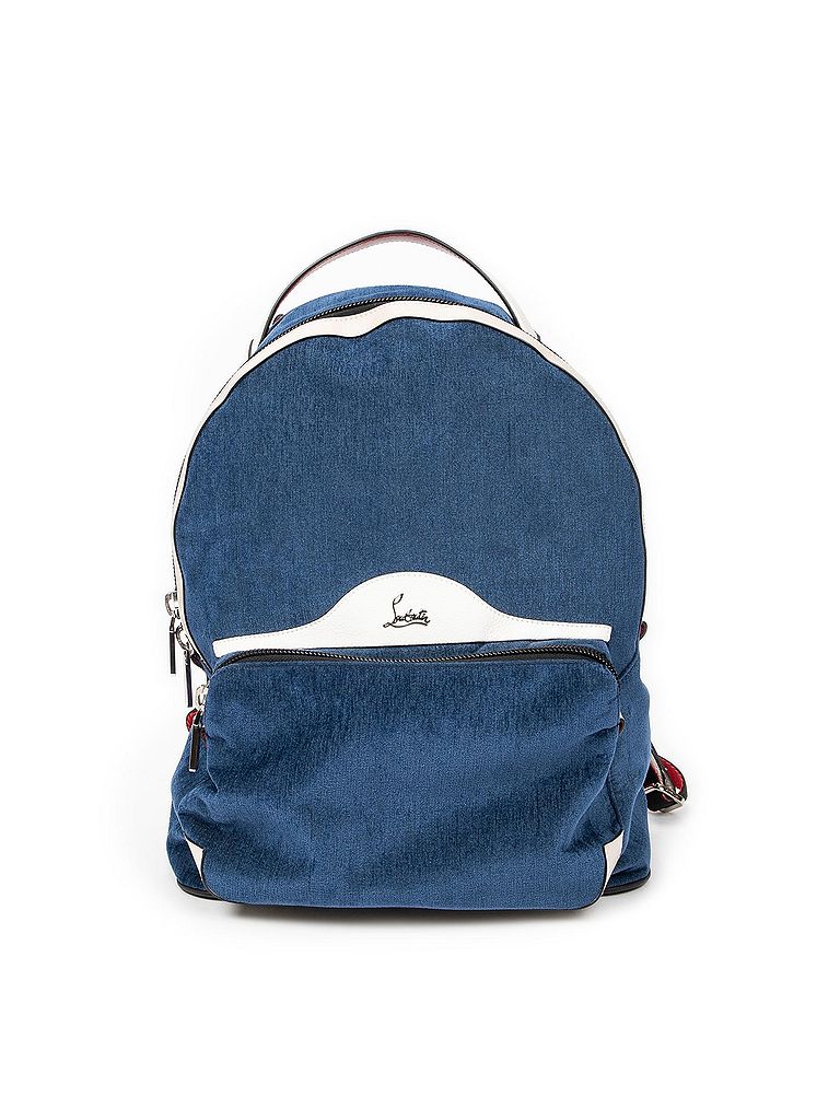 Christian Louboutin Blue Backloubi Backpack One size - 19% off | ThredUp