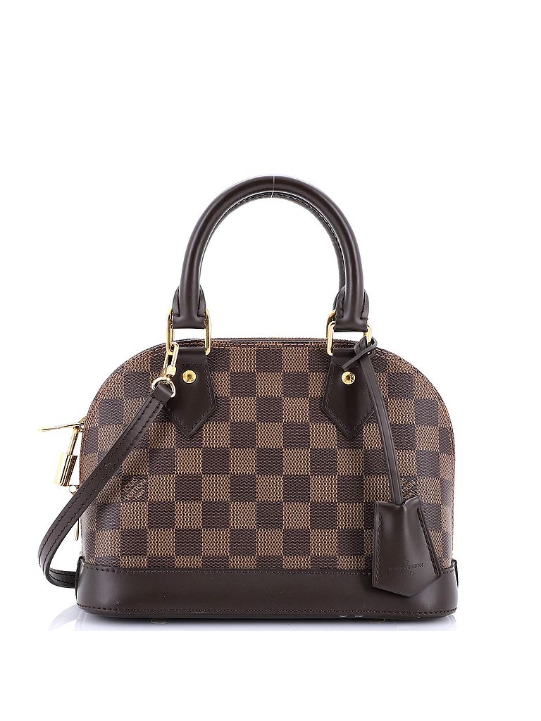 Louis Vuitton 100% Coatead Canvas Brown Alma Handbag Damier BB One size - -9% off | ThredUp