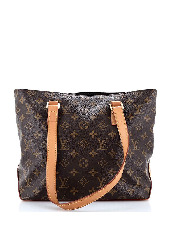 Louis Vuitton 100% Coatead Canvas Brown Cabas Piano Monogram Canvas One size - 62% off | ThredUp
