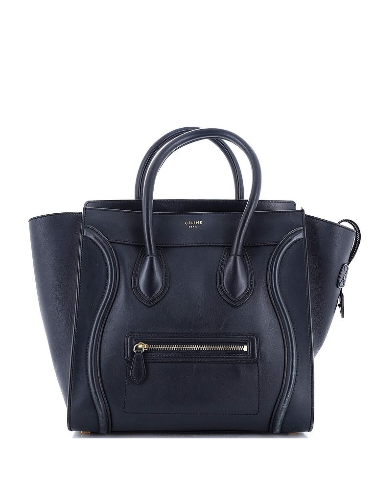 Céline 100% Leather Blue Luggage Bag Smooth Leather Mini One size - 16% off | ThredUp