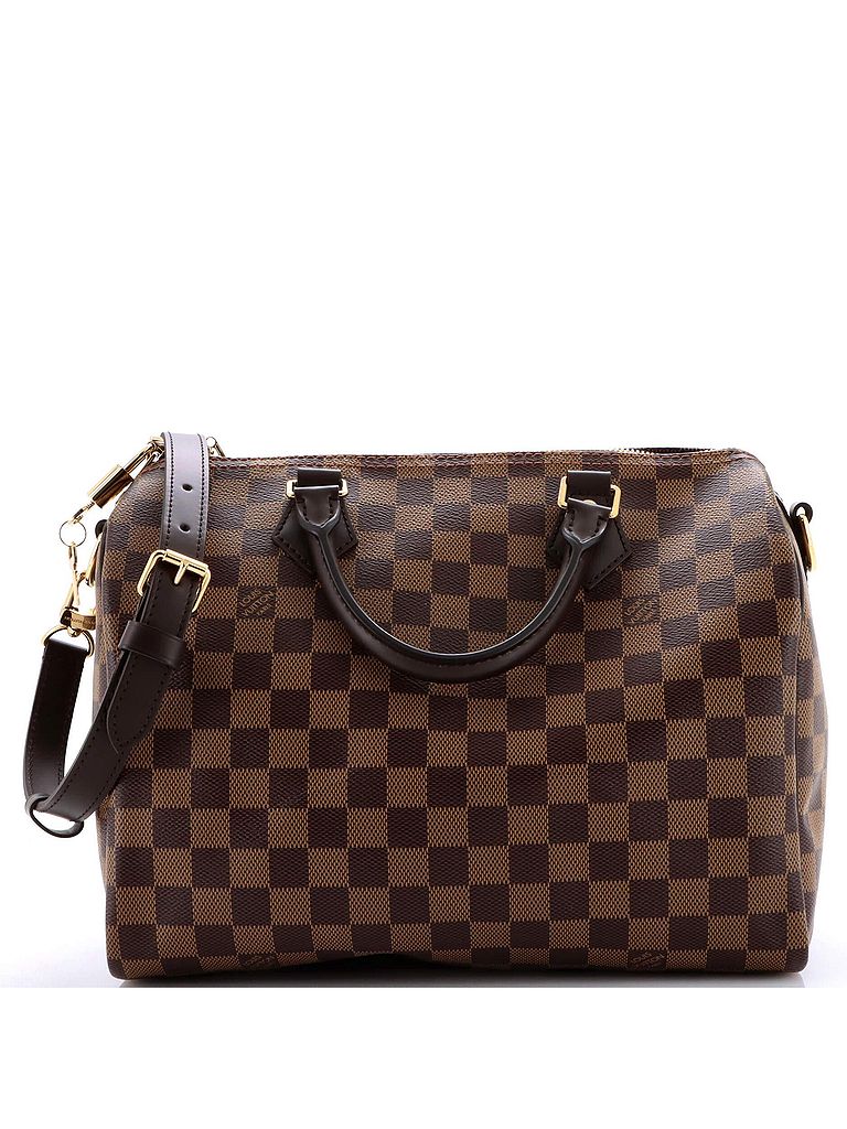 Louis Vuitton 100% Coatead Canvas Brown Speedy Bandouliere Bag Damier 30 One size - 5% off | ThredUp