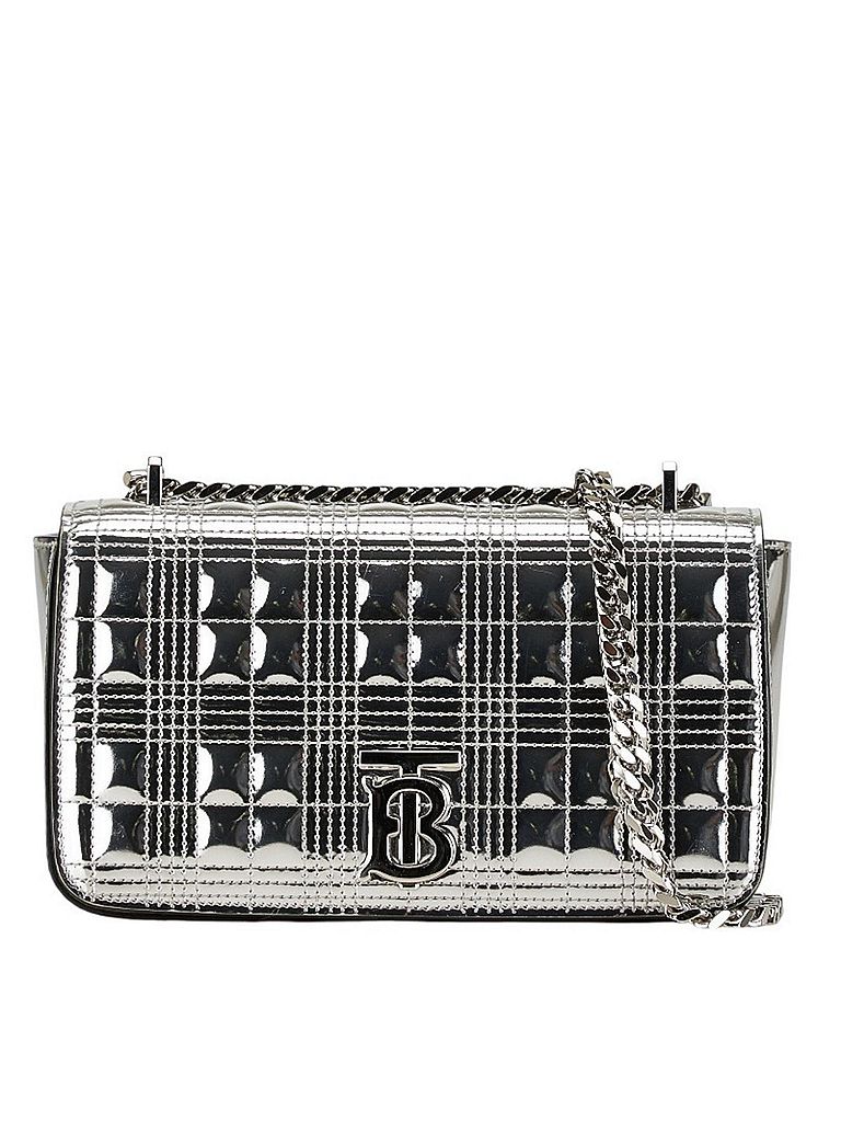 Burberry 100% Leather Solid Silver Lola Silver Leather Shopper Bag One size - 32% off | ThredUp