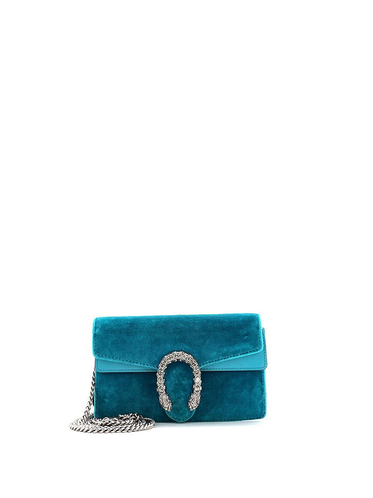 Gucci Blue Dionysus Bag Velvet Super Mini One size - 24% off | ThredUp